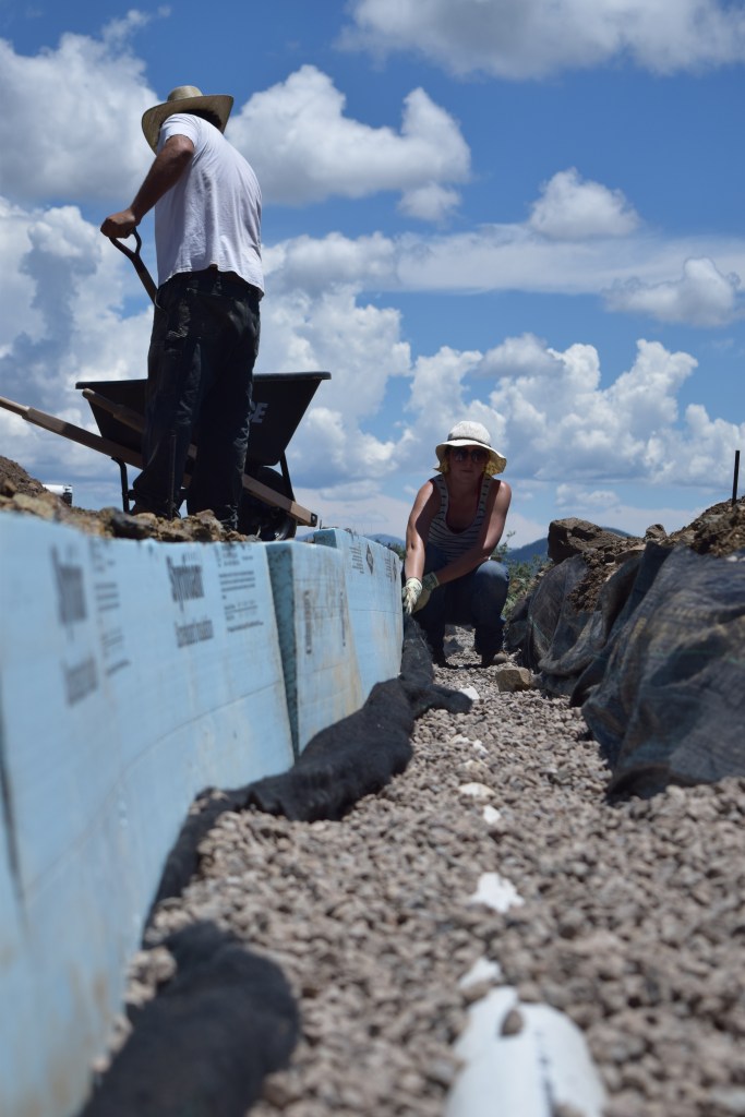 Gravel Trench Footing Construction – Vision creation adobe