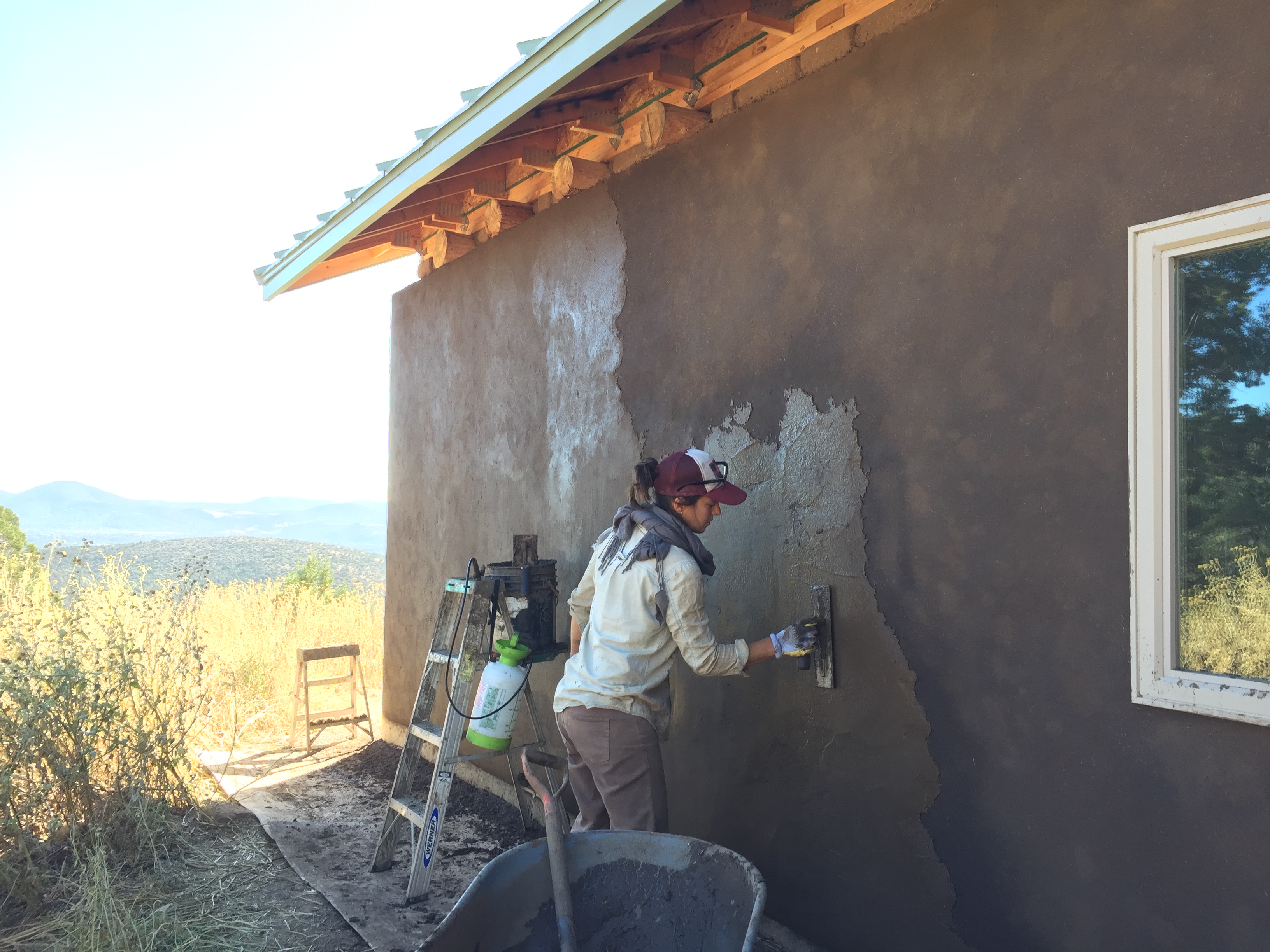 Light Straw-Clay Insulation Wall – Vision creation adobe